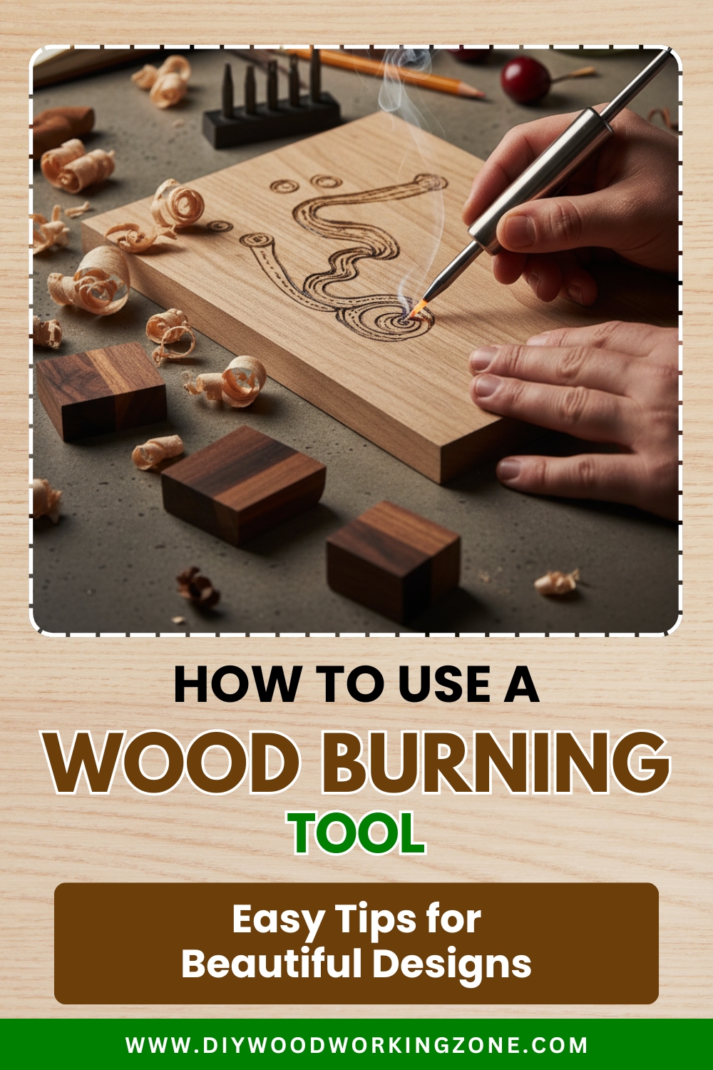 How to Use a Wood Burning Tool: Easy Tips for Beautiful Designs - DIY ...