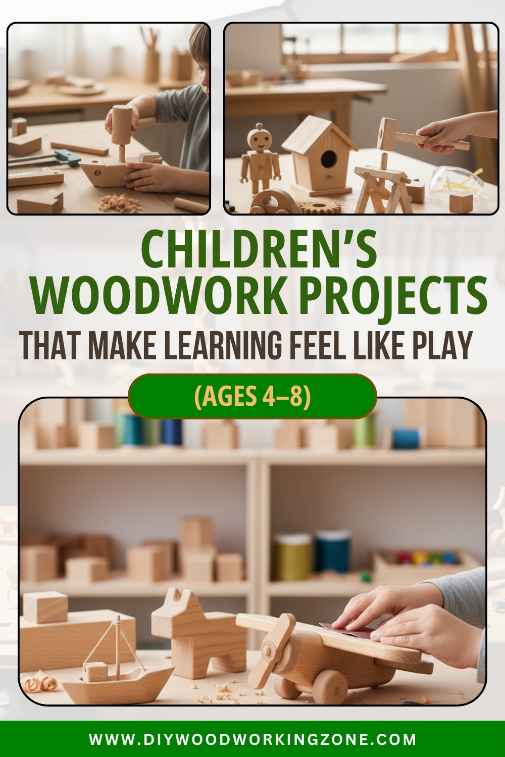 Children's Woodwork Projects That Make Learning Feel Like Play